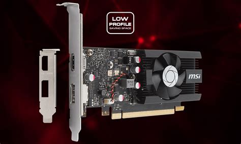 Msi Geforce Gt 1030 Low Profile Oc 2gb Gddr5 Karty Graficzne Nvidia Sklep Internetowy Al To