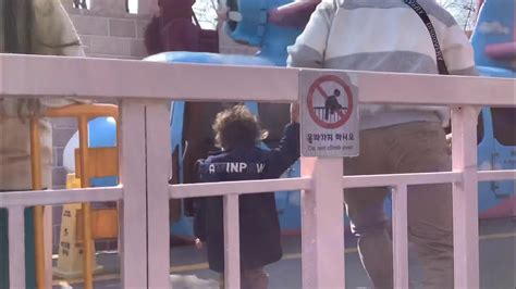 에버랜드 시크릿 쥬쥬 비행기 아빠랑 함께 타기 Youtube