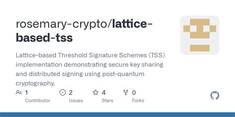 github rosemary crypto lattice based tss lattice based threshold