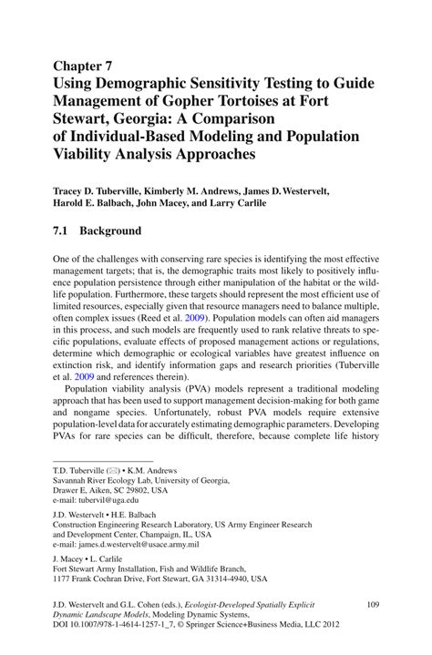Pdf Using Individual Behavior Based Modeling To Predict Long Term