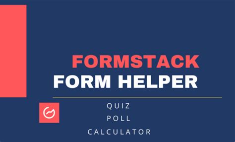 Design User Friendly Form On Formstack By Mariasam01 Fiverr