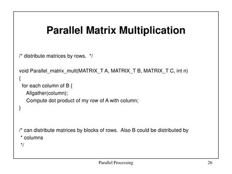 Ppt Parallel Processing Cs 676 Lecture 8 Grouping Data And Communicators In Mpi Powerpoint
