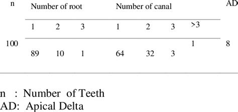 Root And Canal Morphology Of Mandibular First Premolar Teeth Download