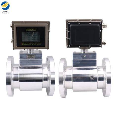 Natural Gas Liquefied Gas Explosion Proof Gas Turbine Flowmeter Impeller Type Flowmeter Gas