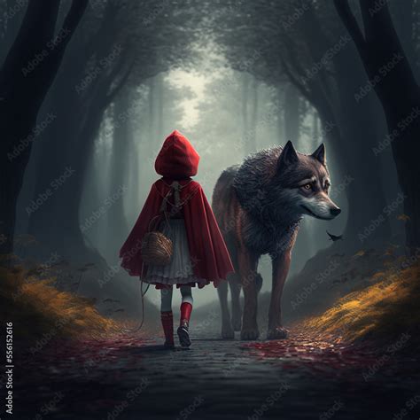Once Upon A Time Red Riding Hood Wolf