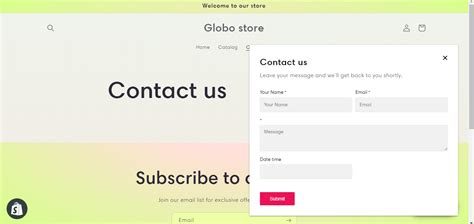 Create A Floating Form