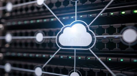 Centralized Cloud Computing Server Hub Connecting Multiple Evolving