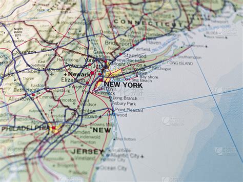 美国东海岸地图