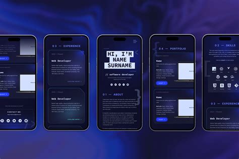 Software Developer Website Behance