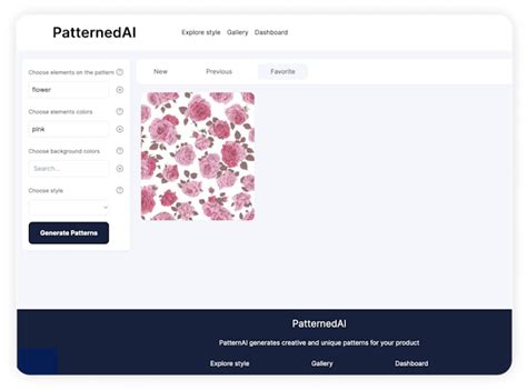 Patternedai Seamless Pattern Maker With Artificial Intelligence