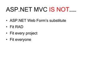 ASP.NET MVC Introduction | PPTX