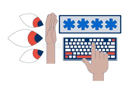 密码保护2d插图概念 向量例证 插画 包括有 关键董事会 登录 抽象 数字式 想法 例证 安全 382832494