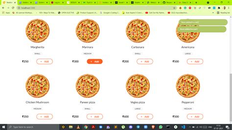 Github Nikhild Realtimepizza This Is A Full Stack Project Using