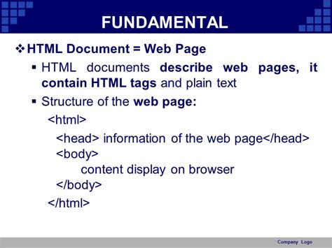 Что такое Html документ Html Структура Html документа и теги для его