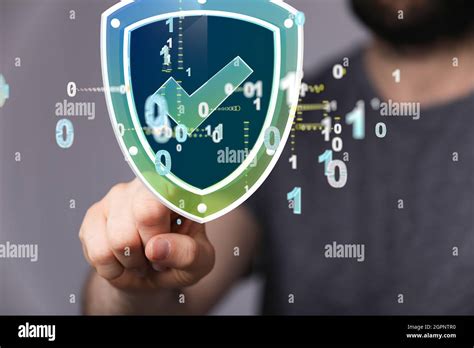 3d rendering of the cybersecurity of digital network systems near a
