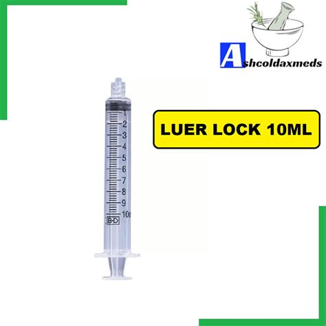 Bd 10ml Syringe Luer Lock Syringe Farmasi Limbongan