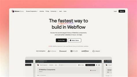 webflow relume nocode webdesign webdevelopment automation
