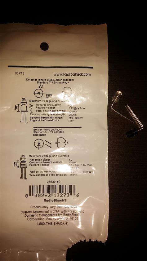 ir phototransistor pinout hookup question page 2 general