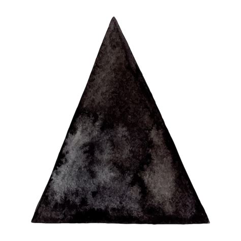 Premium Vector Black Small Triangle Flag Symbol For Gothic Or Dark