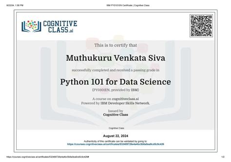 Muthukuru Siva On Linkedin Python Datascience Cognitiveclass Ibmskillsnetwork