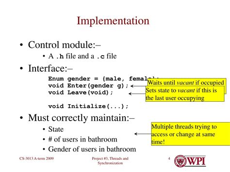 Ppt Project 3 Threads And Synchronization Powerpoint Presentation