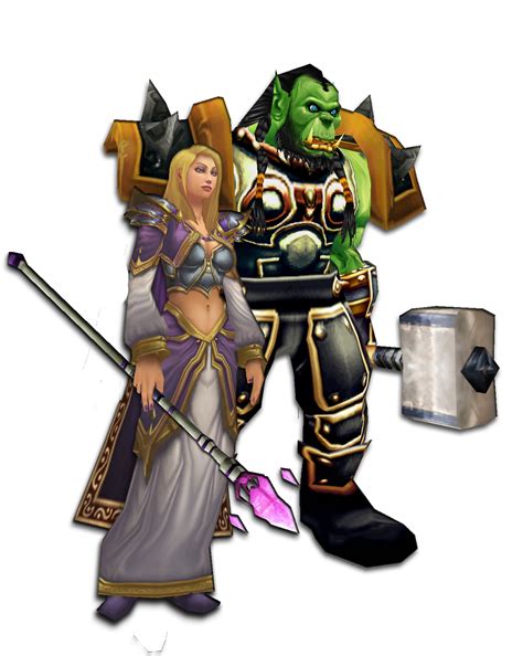 Thrall And Jaina By Arthorlightsword On Deviantart