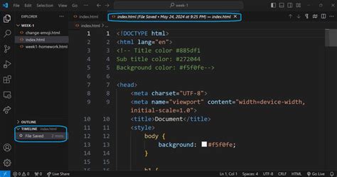 A Step By Step Guide To Understanding Code Timeline In VS Code GeeksforGeeks