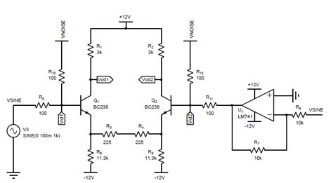 solved figure 6 2 a the circuit in the figure differential