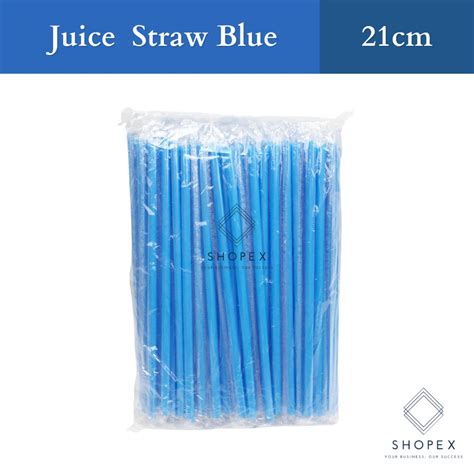 Thin Straw Individual Wrapped 100 Pcs Pack Assorted Juice Straw Black Blue Clear Pink