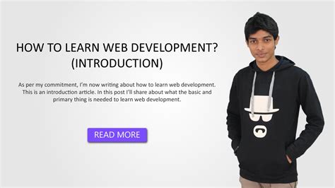 how to learn web development introduction youtube