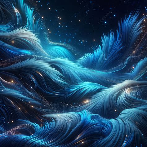 네온 부분 별이 있는 파란색 실크 모피 파란색 실크 털 배경 일러스트 및 사진 무료 다운로드 Pngtree