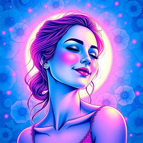 Happy Dreams Female Portrait Keep It Simple