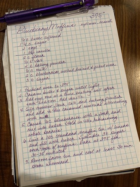 My ‘normal Handwriting Style Of Mixed Print Cursive In My Favorite Purple Pen The Frixion 05