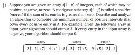 Solved Suppose You Are Given An Array A N Of Chegg