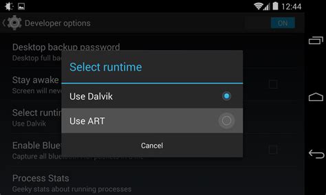Da Art A Dalvik O Viceversa Come Cambiare Compilatore Su Android Da Recovery