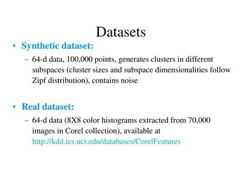 Ppt Clustering And Indexing In High Dimensional Spaces Powerpoint