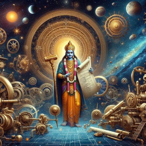 Premium Photo Lord Vishwakarma Image