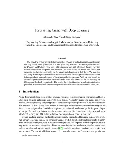 Deep Learning Forecasting Pdf
