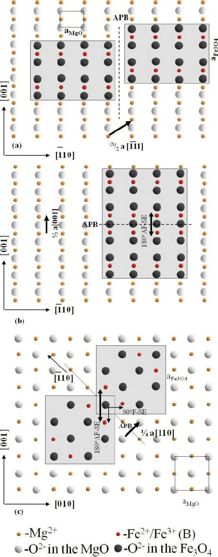 Color Online Schematic Illustration Of APB Formation With A A Download Scientific
