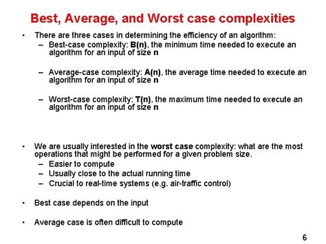 Complexity Analysis Part I Motivations For Complexity Analysis