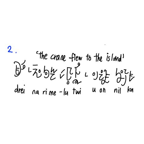 Three Samples Of Eosome R Conlangs