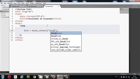 ejemplo php mysql básico youtube