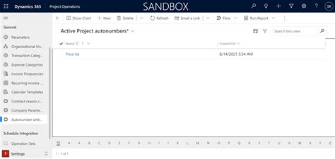 autonumber settings projects360 for project operations 10 0 28