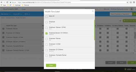 Nf 1556 Nf Health Tier Labels Clone Button Is Not Present On