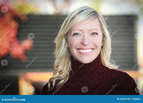 Portrait Of A Mature Woman Smiling Stock Image Image Of Happiness Leadership