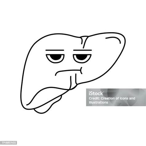 인간의 장기 간 컬러 라인 아이콘입니다 감정의 마스코트 0명에 대한 스톡 벡터 아트 및 기타 이미지 0명 개념 개념과 주제 Istock
