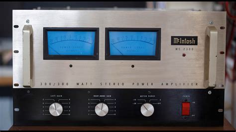 Using The Quantasylum Qa40x Pt2 To Measure A Mcintosh Mc2300 Vintage