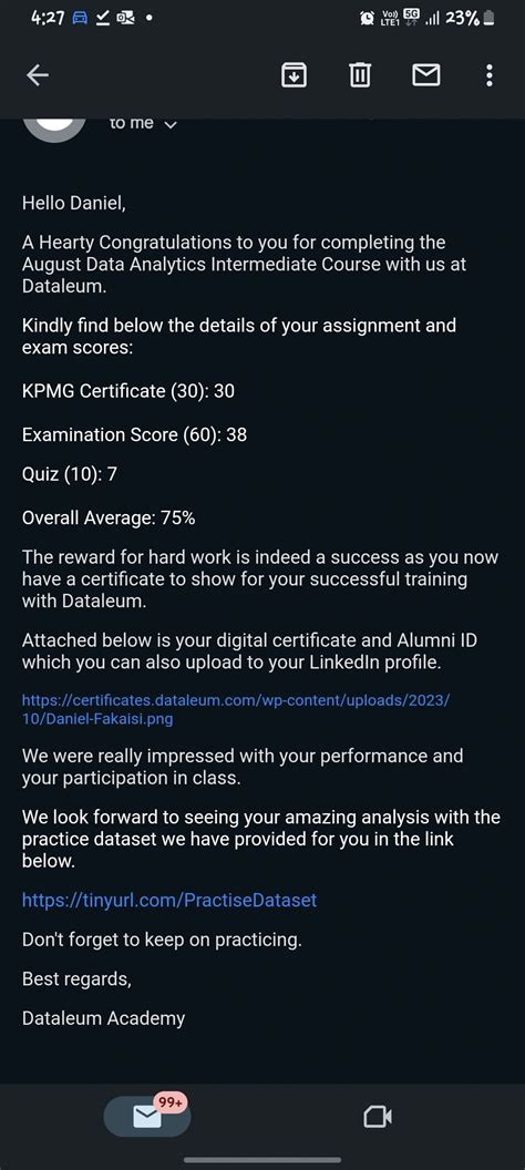 daniel fakaisi on linkedin dataanalytics persistence gratitude