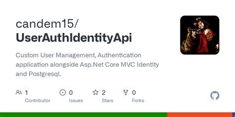 Github Candem15userauthidentityapi Custom User Management Authentication Application