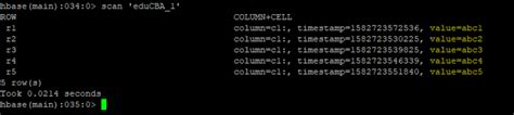 hbase shell commands learn the 3 different categories with examples